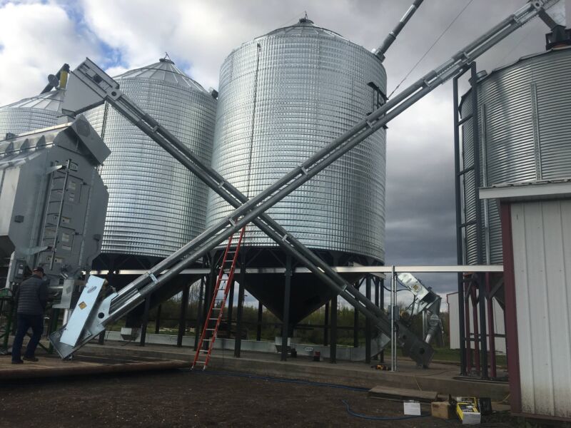 Meridian Grain Augers | Chain, Drag Conveyor | Grain Handling Equipment ...