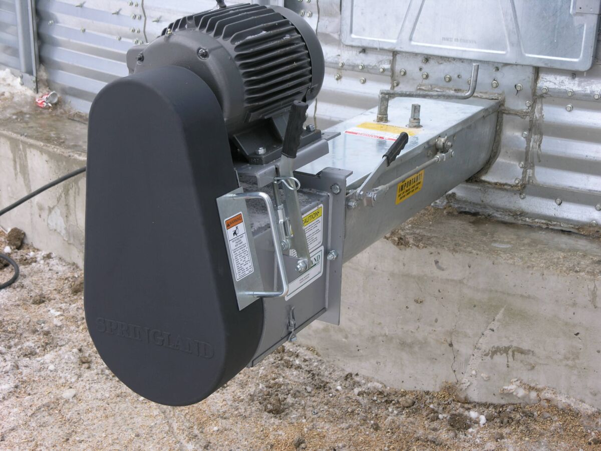 Bucket Elevator | Sukup, Hopper, Meridian Grain Bins Alberta - Skyway ...